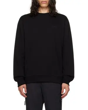 Burberry Embroidered Logo Crewneck Sweatshirt