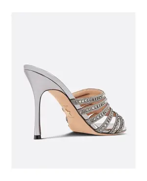 Dior Gem Embellished High-heeled Slides