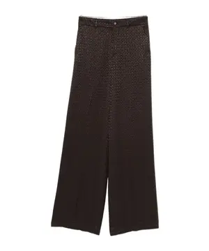 Gucci Jacquard Blend Monogram Trousers