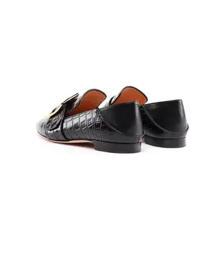 Bally Janelle Loafers With Square Buckle Detail