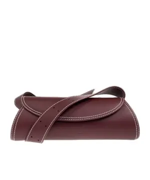 JIL SANDER Small Cannolo Shoulder Bag