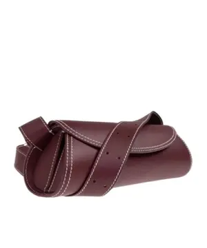 JIL SANDER Small Cannolo Shoulder Bag