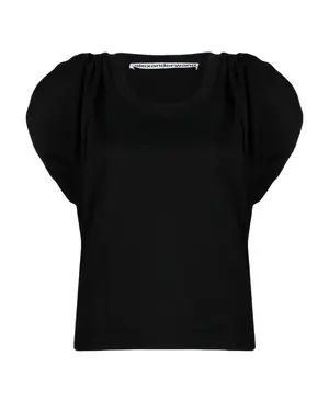 Alexander Wang Gathered Sleeve Detail T-shirt