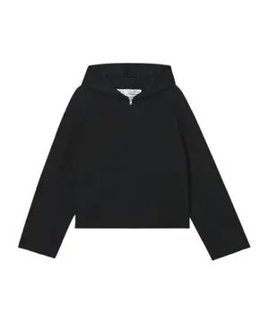Acne Studios Zip-up Hooded Sweater - Black
