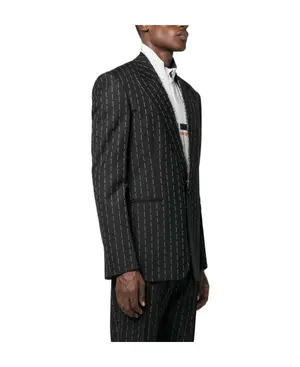 1017 Alyx 9sm Embroidered Wool-cashmere Blazer