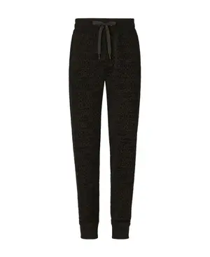 Dolce & Gabbana Dolce Gabbana All-over Logo Flocked Joggers
