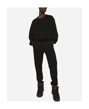 Dolce & Gabbana Dolce Gabbana All-over Logo Flocked Joggers