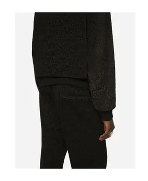 Dolce & Gabbana Dolce Gabbana All-over Logo Flocked Joggers