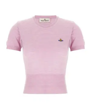 VIVIENNE WESTWOOD Vivienne Westwood Short-Sleeved Pullover Pink