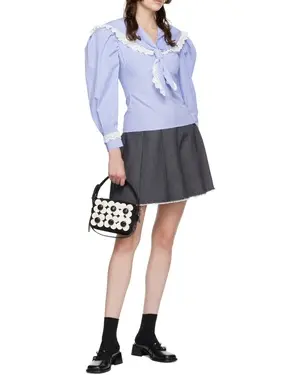 SHUSHU/TONG Pleated Mini Skirt