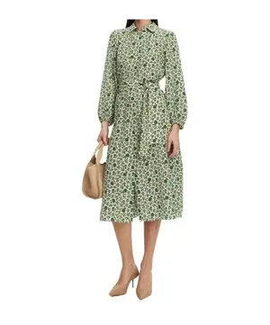 Max Mara Printed Midi Dress