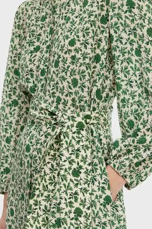 Max Mara Printed Midi Dress