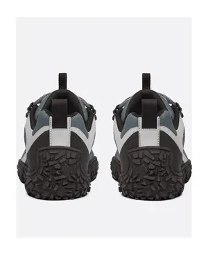 Dior Color Block Low-top Sneakers With Logo Detailing - Green Gray
