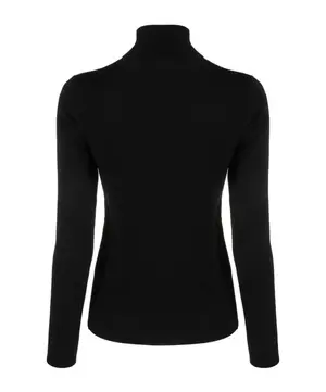 ZANONE Fine Knit Turtleneck Jumper - Black