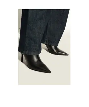 Furla Sfera Pointed-toe Ankle Boots With Stiletto Heel
