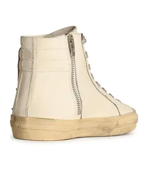 GOLDEN GOOSE High-top Sneakers With Star Patch