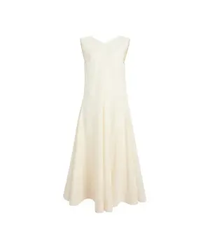 Khaite Mellie Dress - White