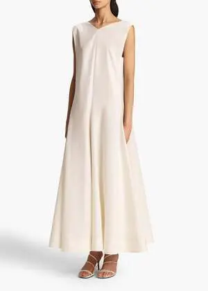 Khaite Mellie Dress - White