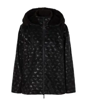 Emporio Armani Logo Jackets For Women