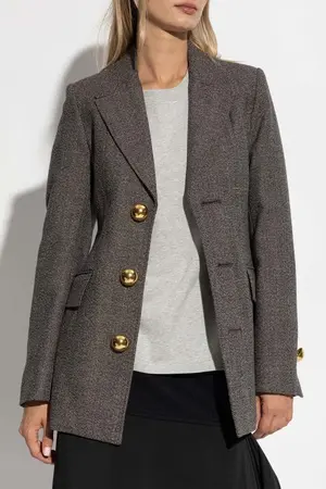 AMI Paris Single-breasted Fitted Jacket