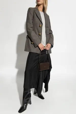 AMI Paris Single-breasted Fitted Jacket