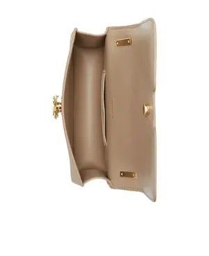 Burberry Mini Tb Shoulder Bag - Brown