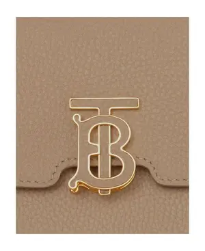 Burberry Mini Tb Shoulder Bag - Brown