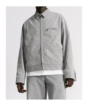 Dior Oblique Zipped Blouson Jacket
