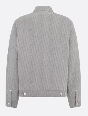 Dior Oblique Zipped Blouson Jacket
