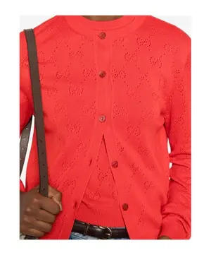 Gucci Gg Knitted Cardigan