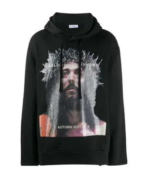 IH NOM UH NIT Graphic Print Hoodie - Gray