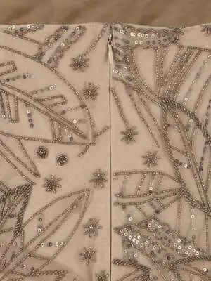 Polo Ralph Lauren Lauren Ralph Lauren Embellished Floral Slit Dress