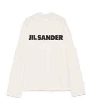 JIL SANDER Crewneck Long Sleeve T-shirt With Logo