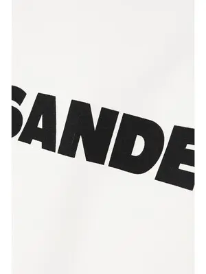 JIL SANDER Crewneck Long Sleeve T-shirt With Logo