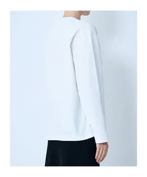 JIL SANDER Crewneck Long Sleeve T-shirt With Logo