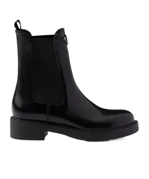 Prada Round-toe Ankle Boots