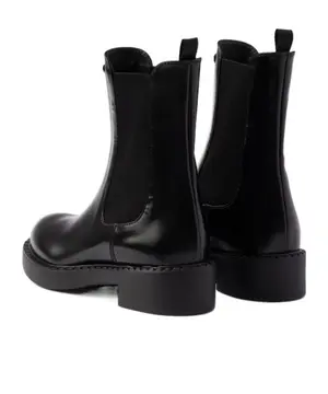 Prada Round-toe Ankle Boots