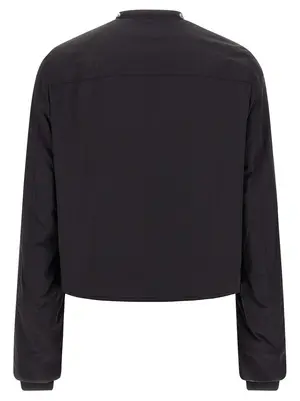 Rick Owens Cargo Jacket With V-neck And Long Sleeves