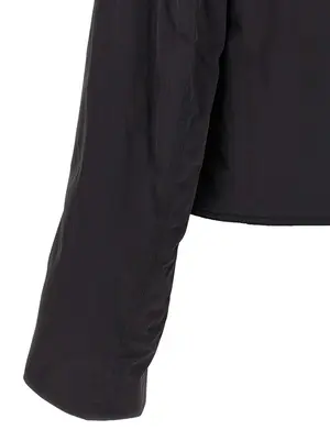 Rick Owens Cargo Jacket With V-neck And Long Sleeves