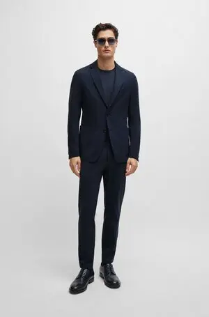 Hugo Boss Single-breasted Blazer - Black