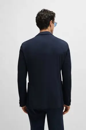 Hugo Boss Single-breasted Blazer - Black