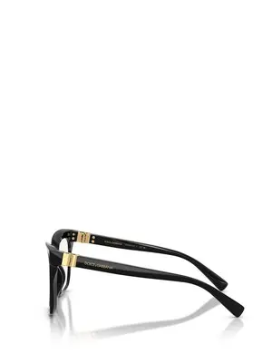 Dolce & Gabbana Square Frame Eyeglasses - Black