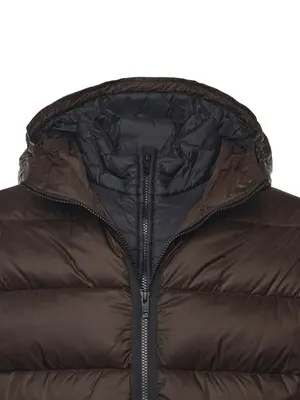 FAY Double-zip Hooded Jacket - Black