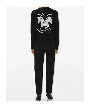 Burberry Mirrored Horse Cardigan