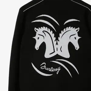 Burberry Mirrored Horse Cardigan