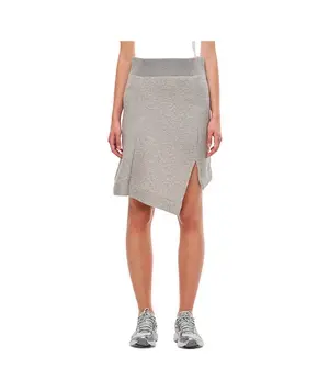 Sacai High Waist Mini Asymmetric Skirt