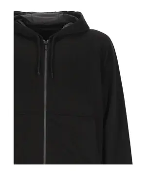 Zegna Zip-up Hooded Long Sleeve Hoodie