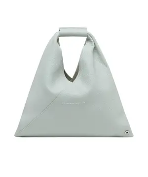 MAISON MARGIELA 6" Numeric Signature Convertible Top Handle Bag - Grey