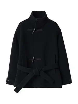 LEMAIRE Duffle Coat - Black