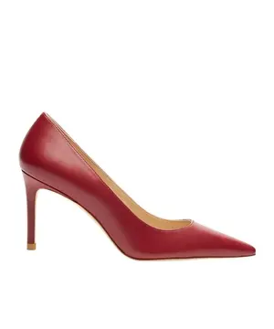 STUART WEITZMAN Pointed Toe Stiletto Heels - Red
